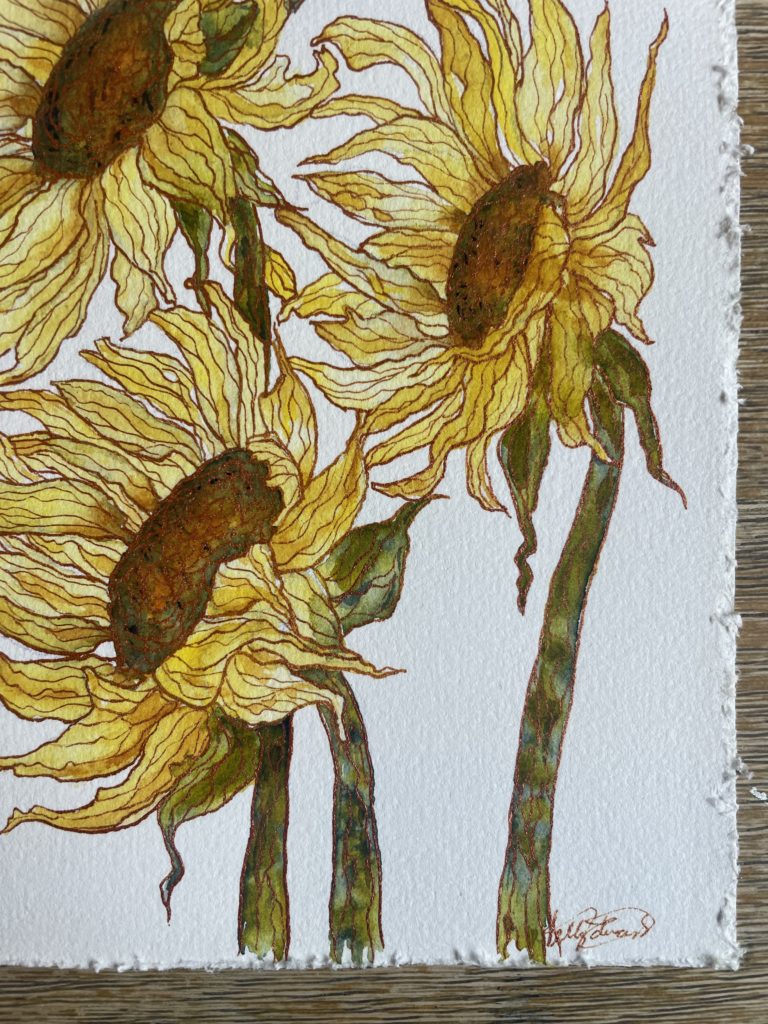 Sunflowers – Kelly Edwards Art